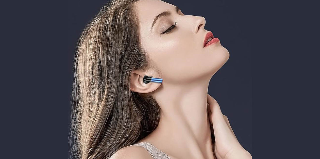 Longest Lasting & Interchangeable Magnetic Attach Battery Wireless Ear ...
